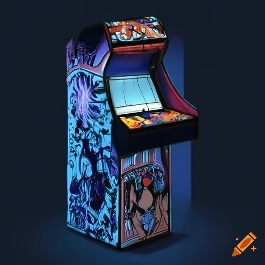 Arcade on Craiyon