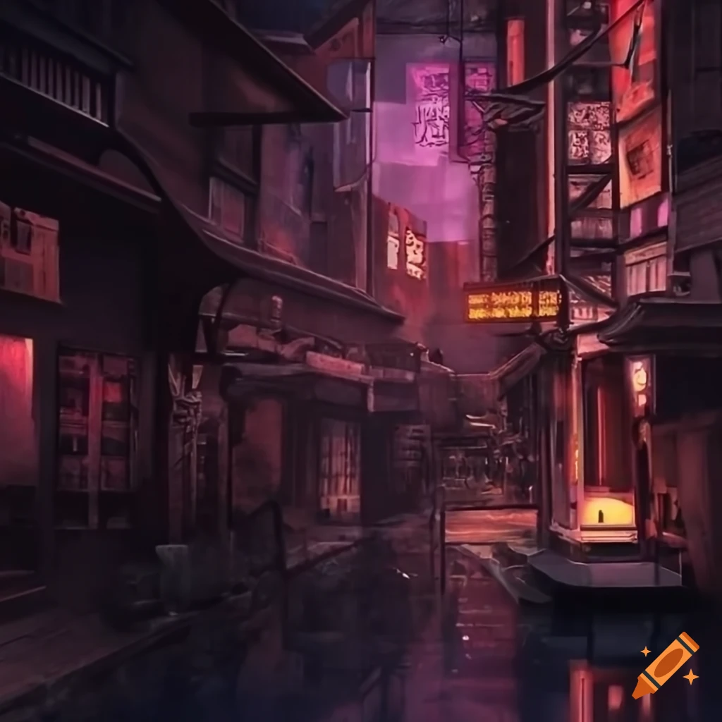 Cyberpunk medieval japan on Craiyon