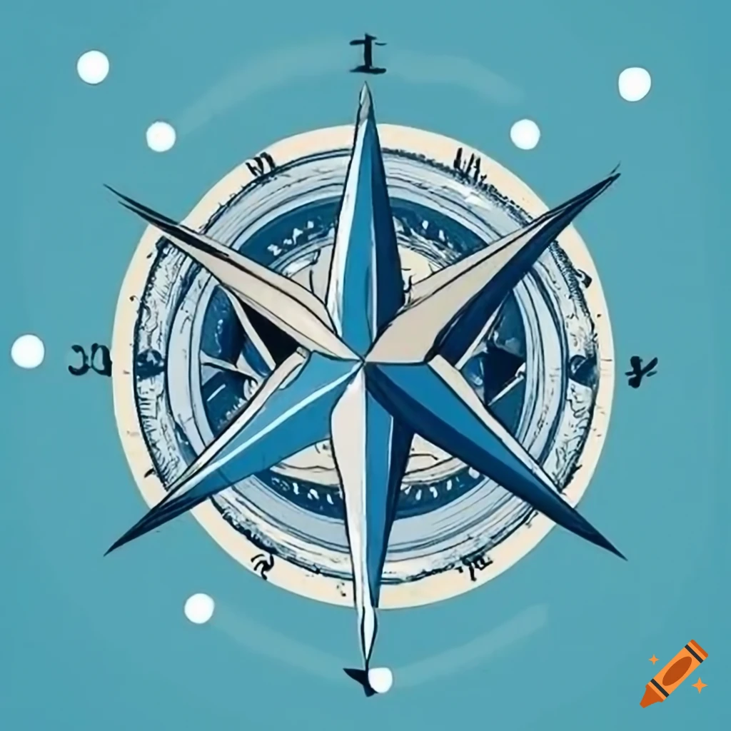 Sailor, water, book compass