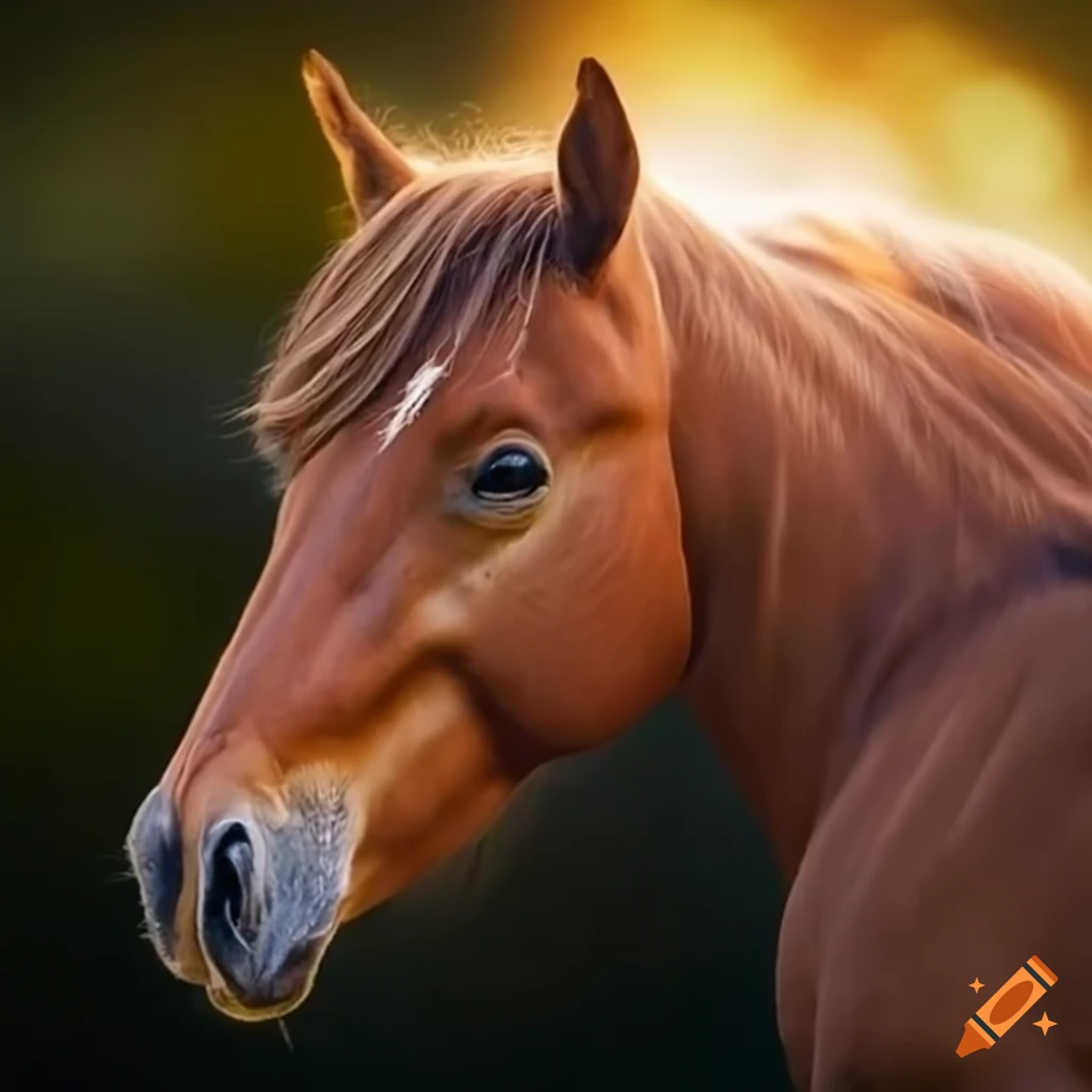 Ultra realistic horse
