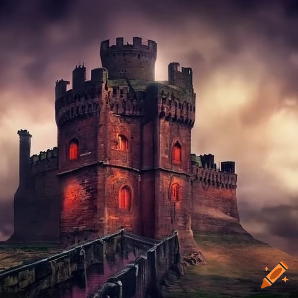 Dark fantasy, epic castle called carlisle fortress on Craiyon