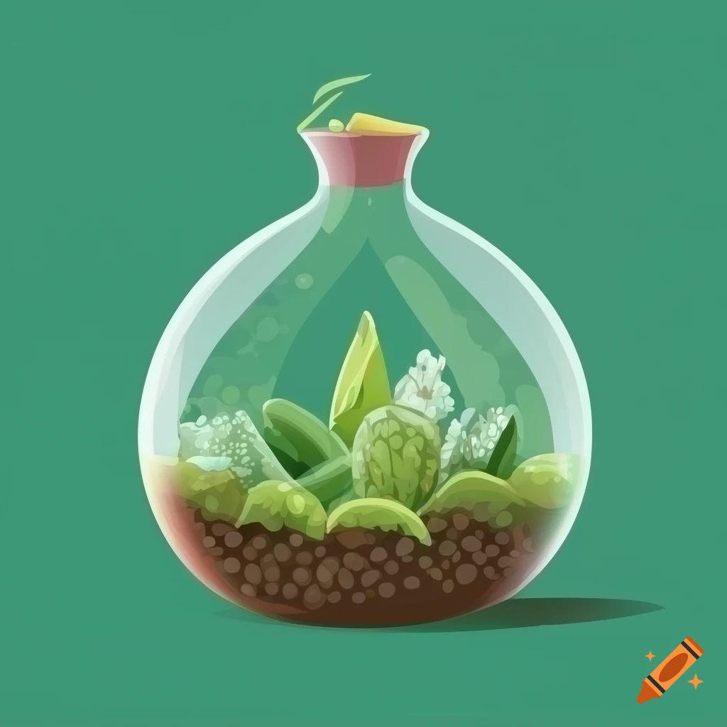 Terrarium Illustration