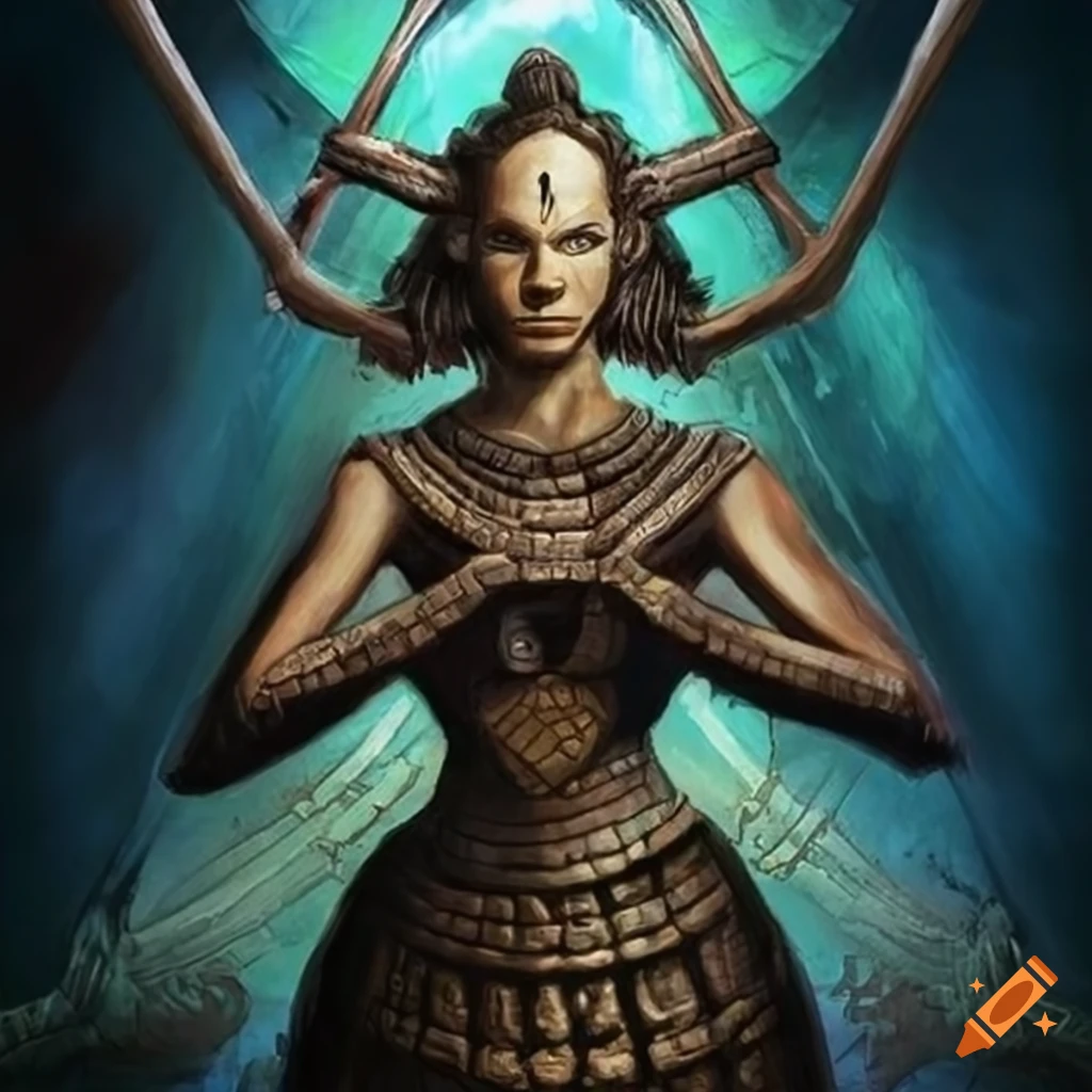 Mayan-inspired star trek artwork on Craiyon