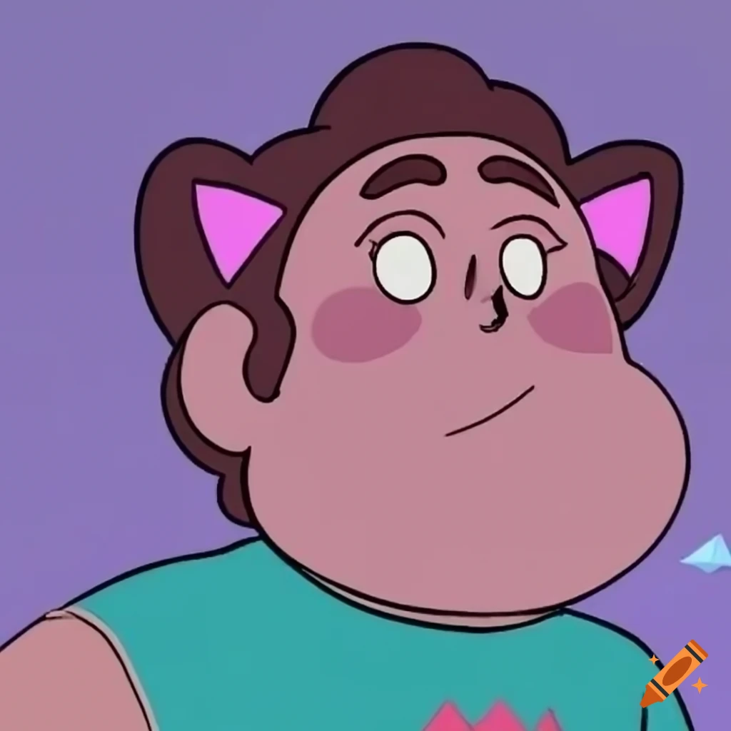 "Bean mouth style calarts cartoon" with a "non binary, brown, fat ...