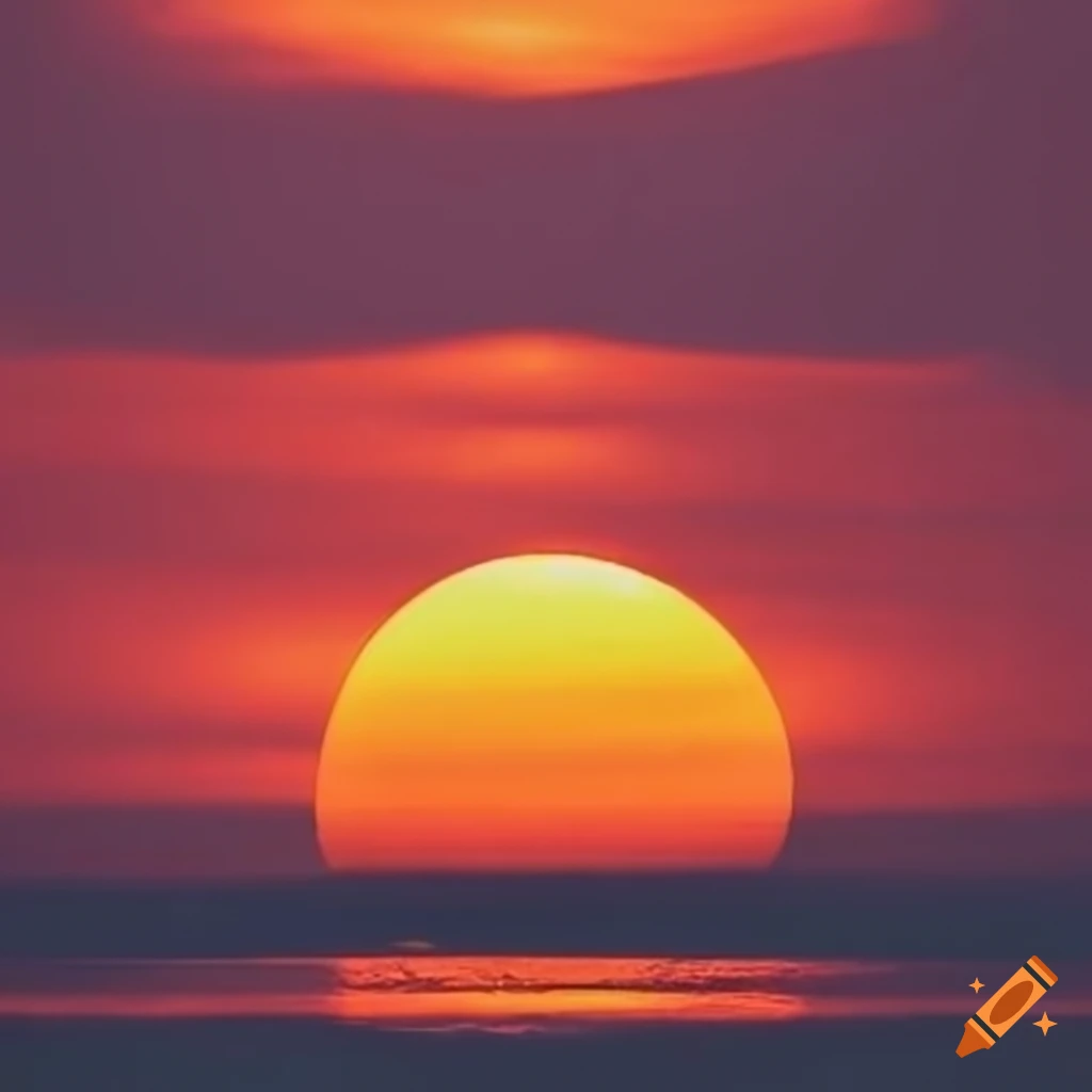 Orange sunset