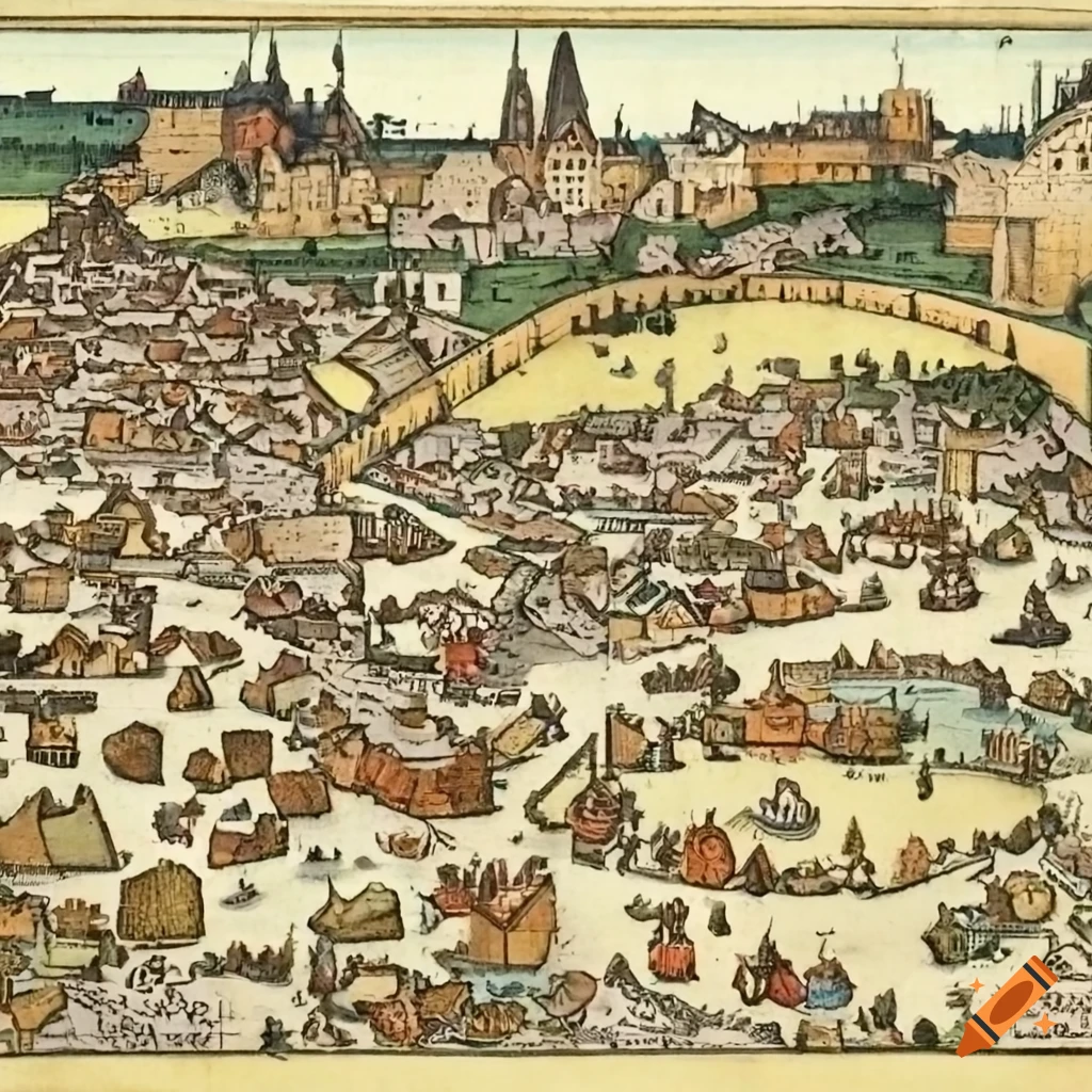 Draw The Village Evessen As A Map, 58% OFF