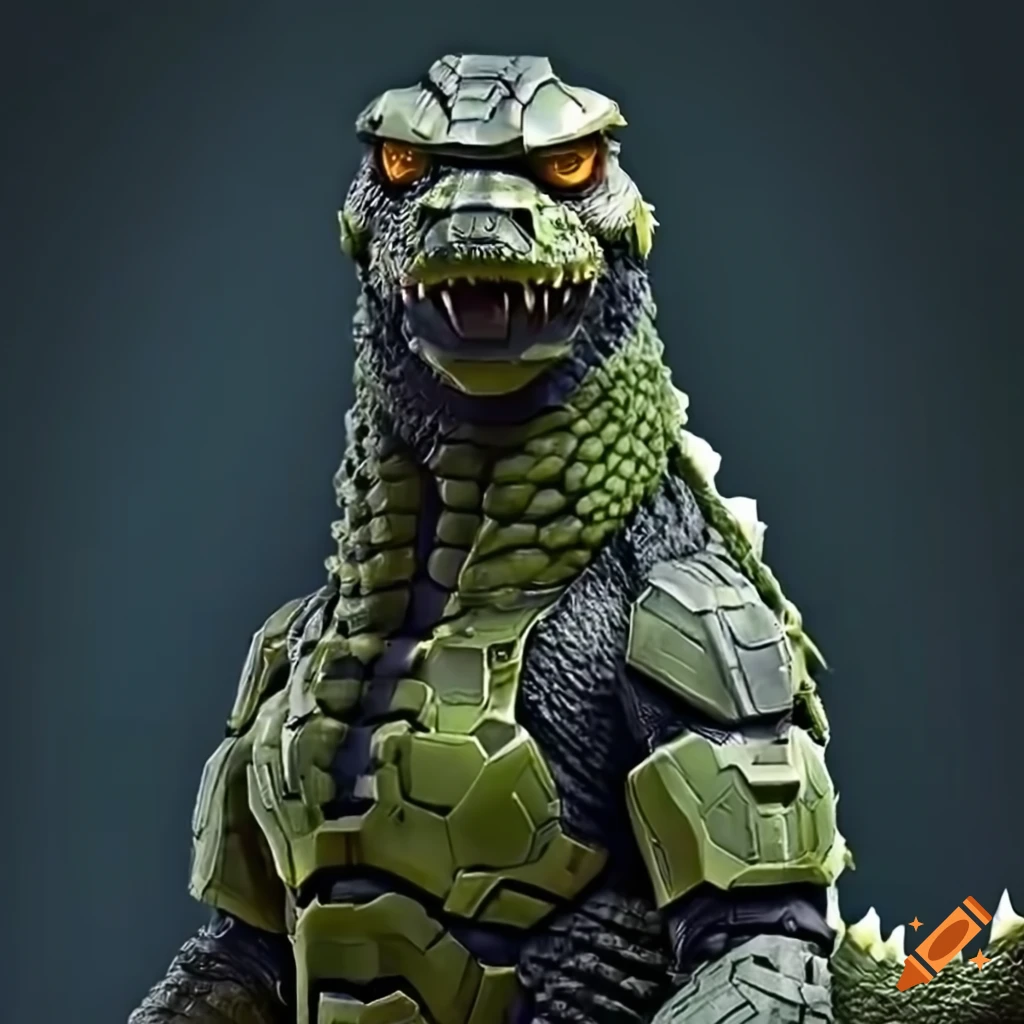 Master chief godzilla