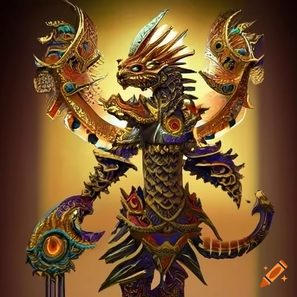 Inti's golden scales cover his imposing dragonborn frame. Their ...