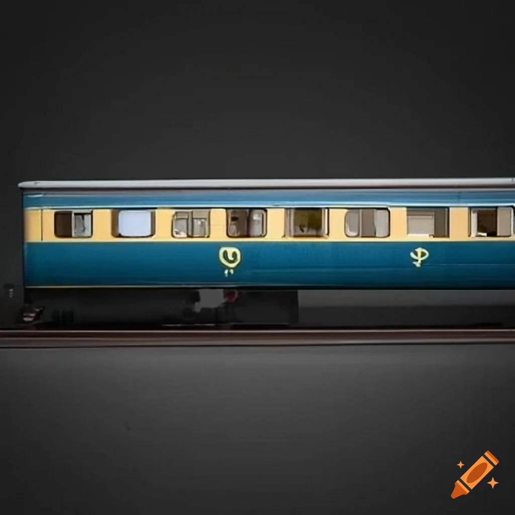 A really morden and detailed train coach