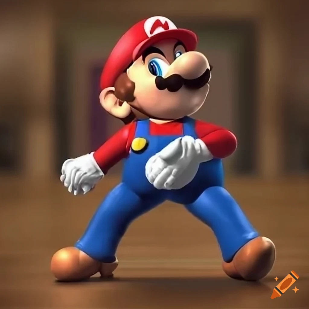 Mario and luigi doing crazy things