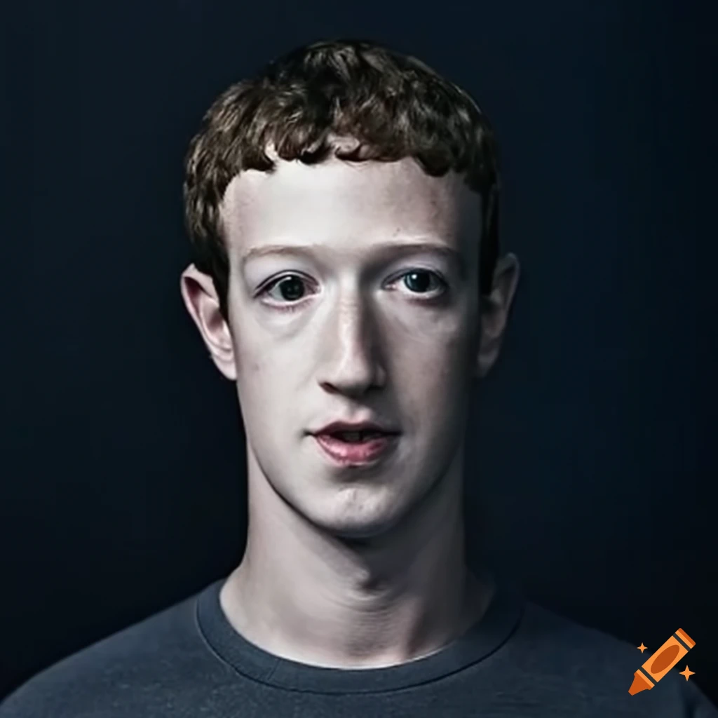 Zuckerberg is an alien on Craiyon
