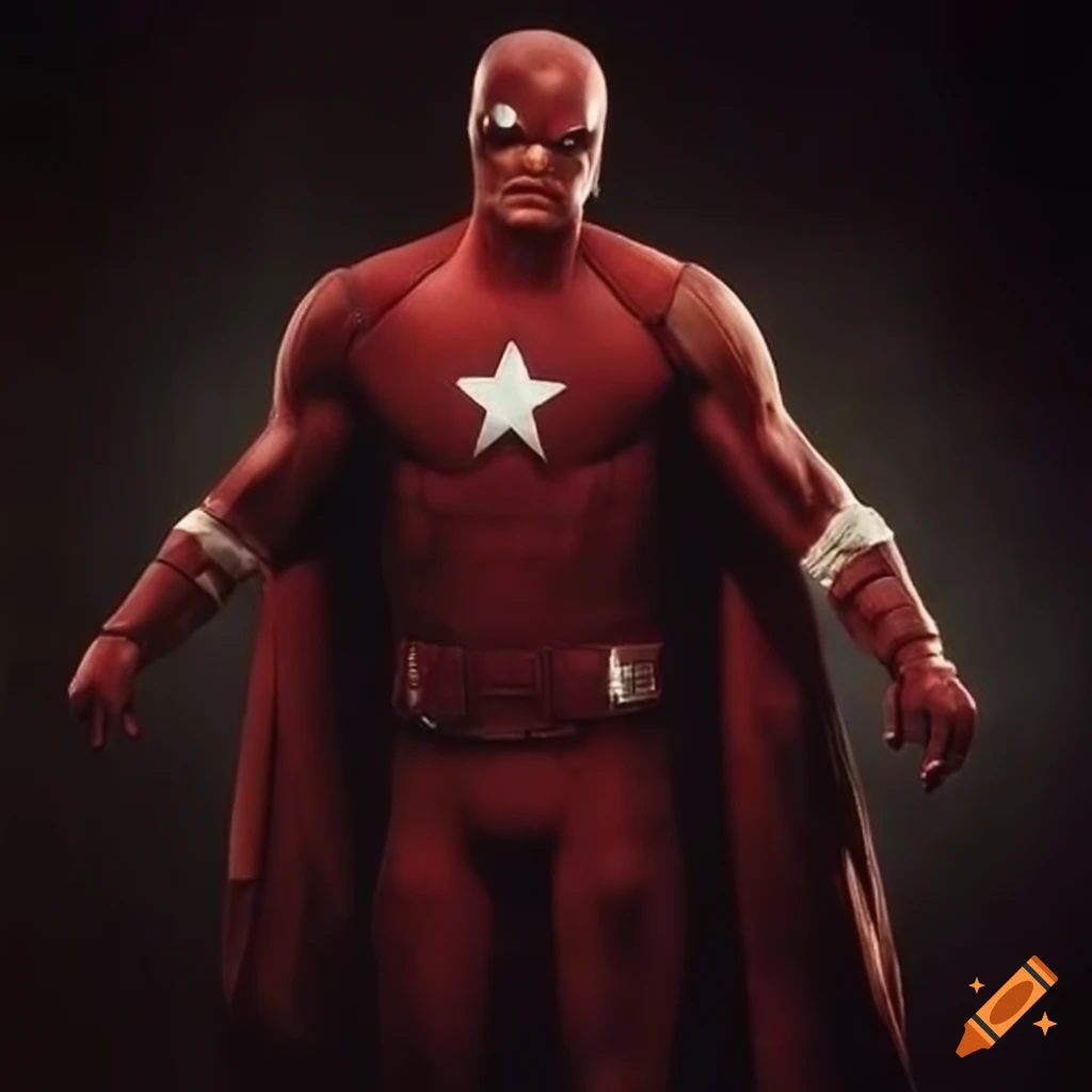 Real life avengers in the 1980's. retro hyper realistic and photographic