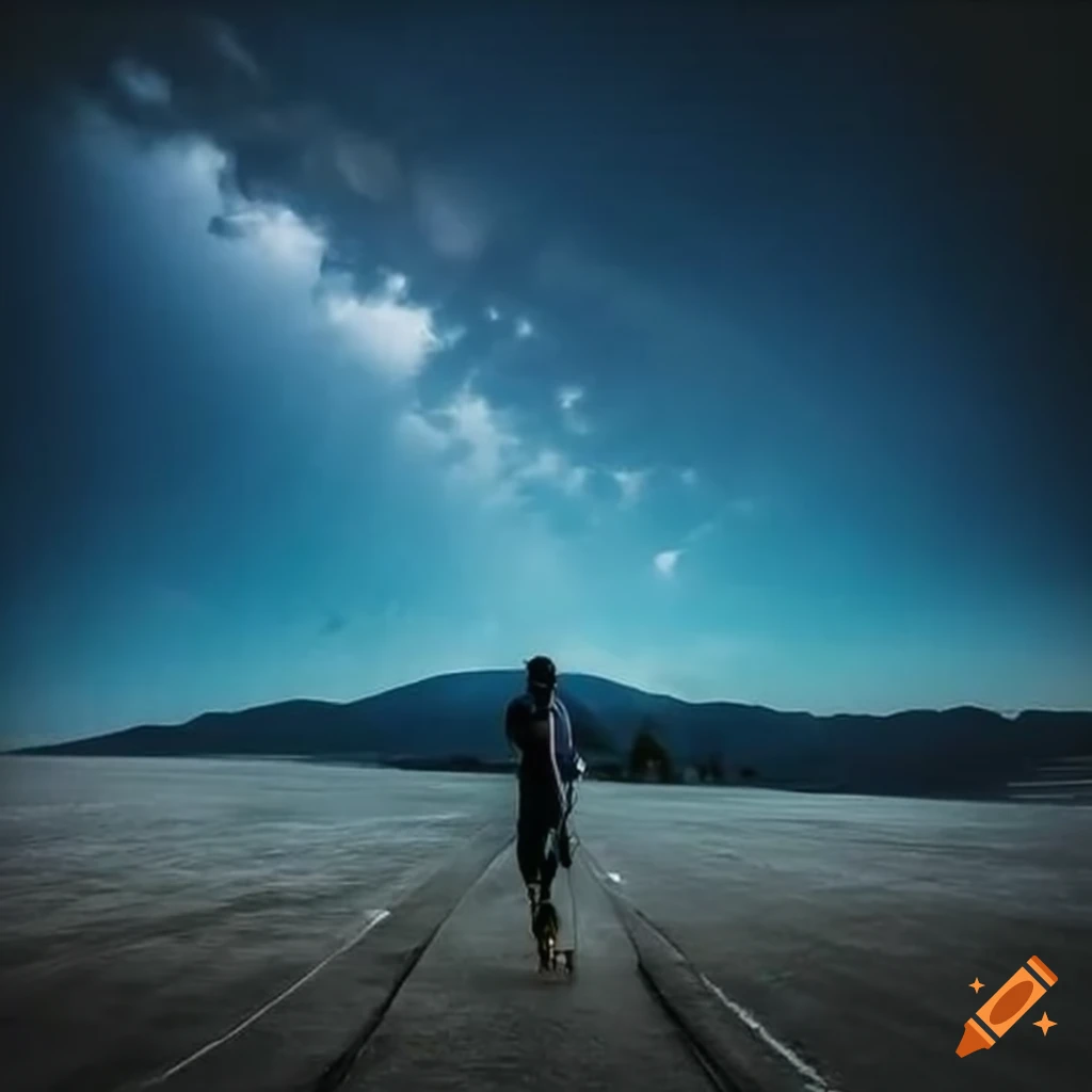 People Running Away In Fear