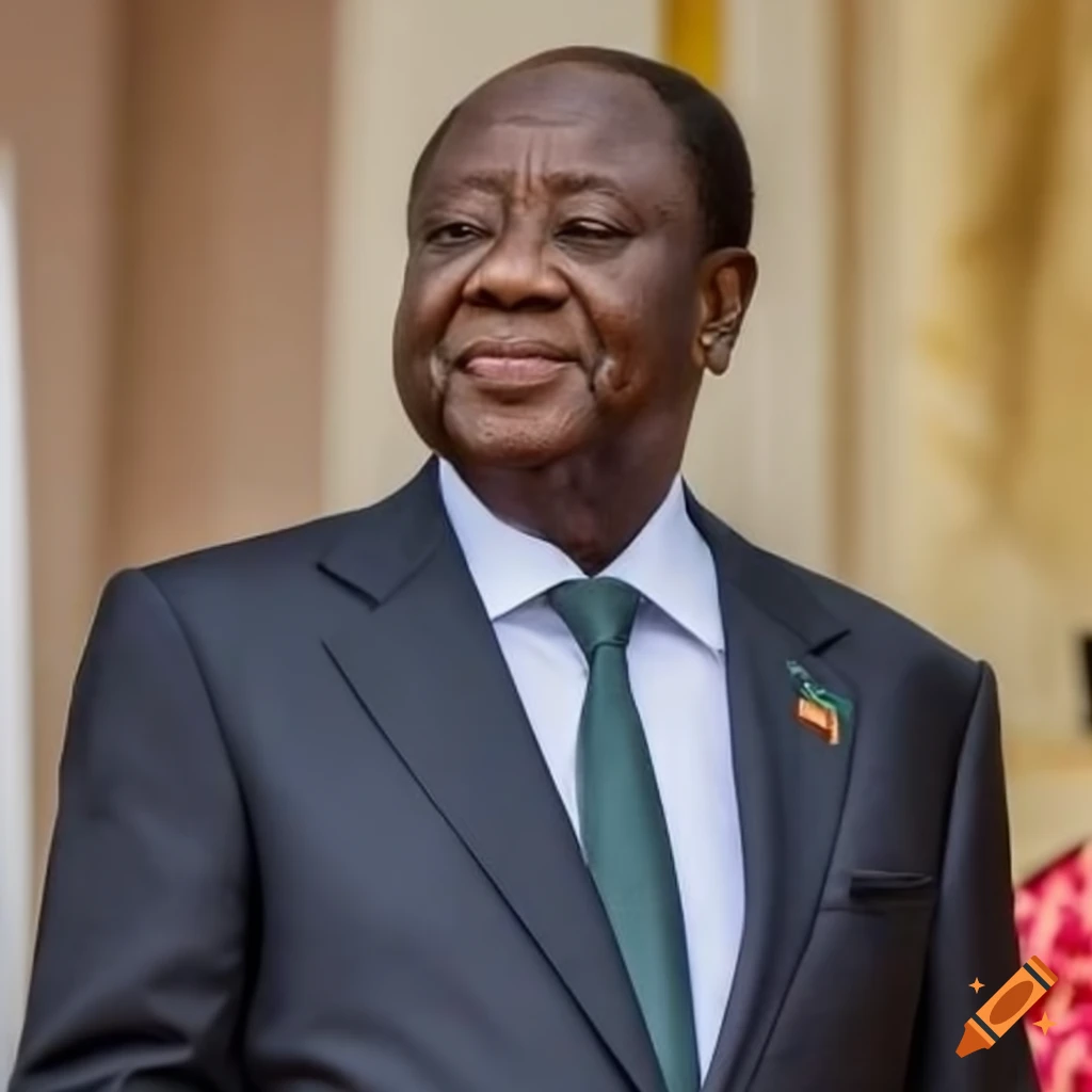 Image du président de la cote d'ivoire on Craiyon