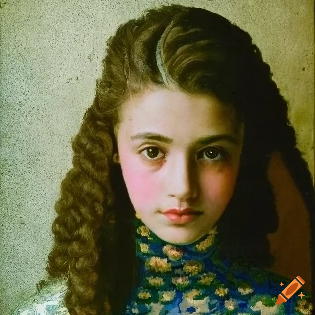 INTRICATE YOUNG FEMALE fashion portrait by Pierre et Gilles, At the ...