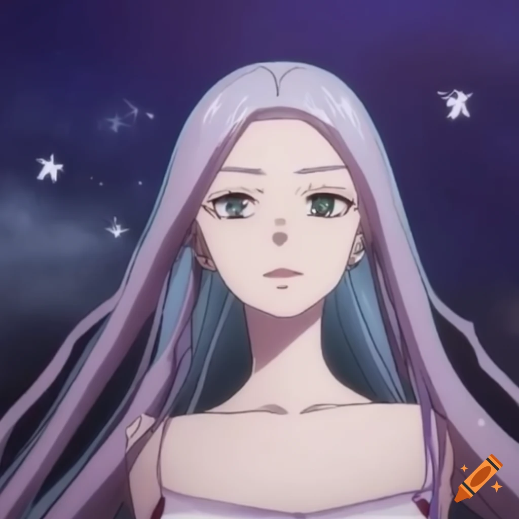 A beautiful anime girl that has luminous psychic powers and is from a ...
