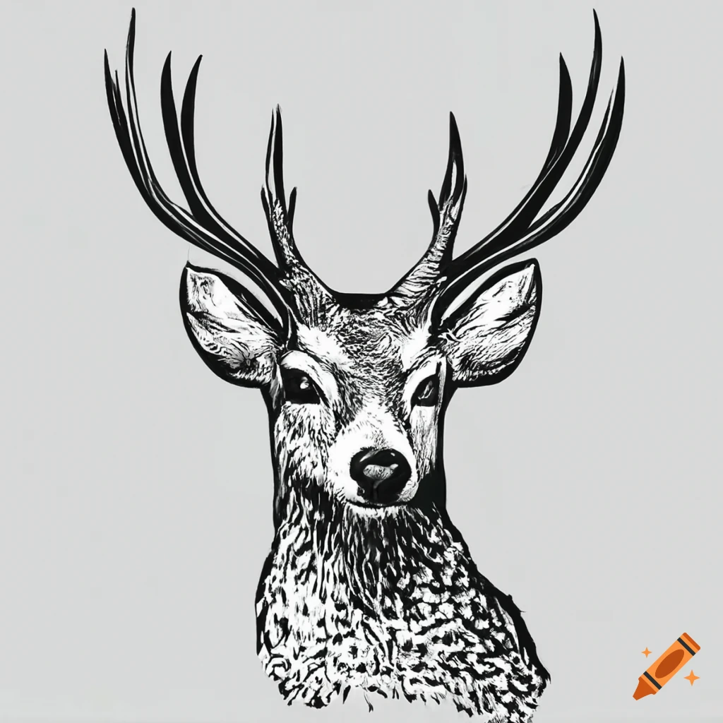 Beautiful deer on Craiyon