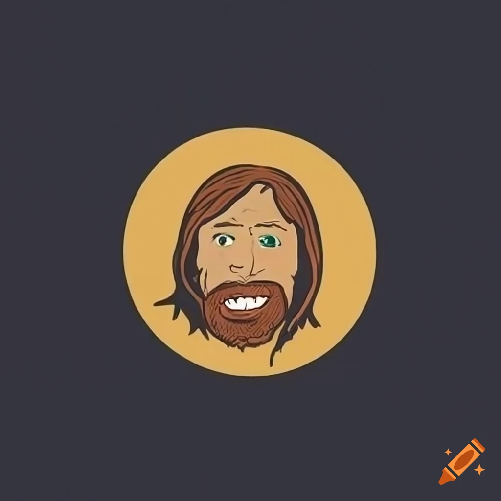 Creative logotype featuring Chuck Norris as an investor searching for ...