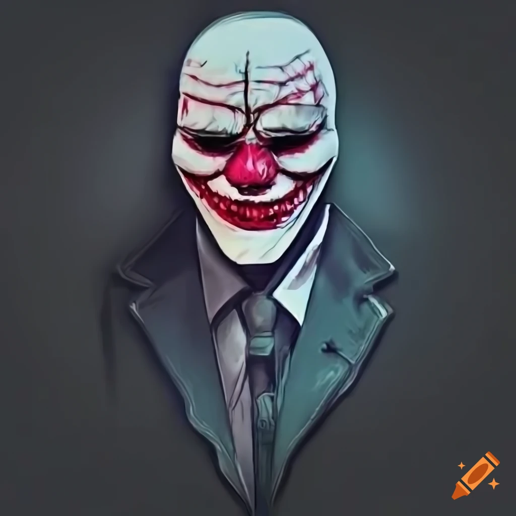 Payday2 logo on Craiyon