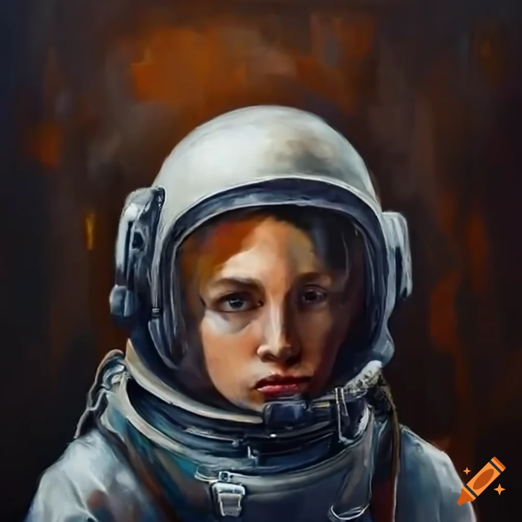 Painting Astronaut Helmet