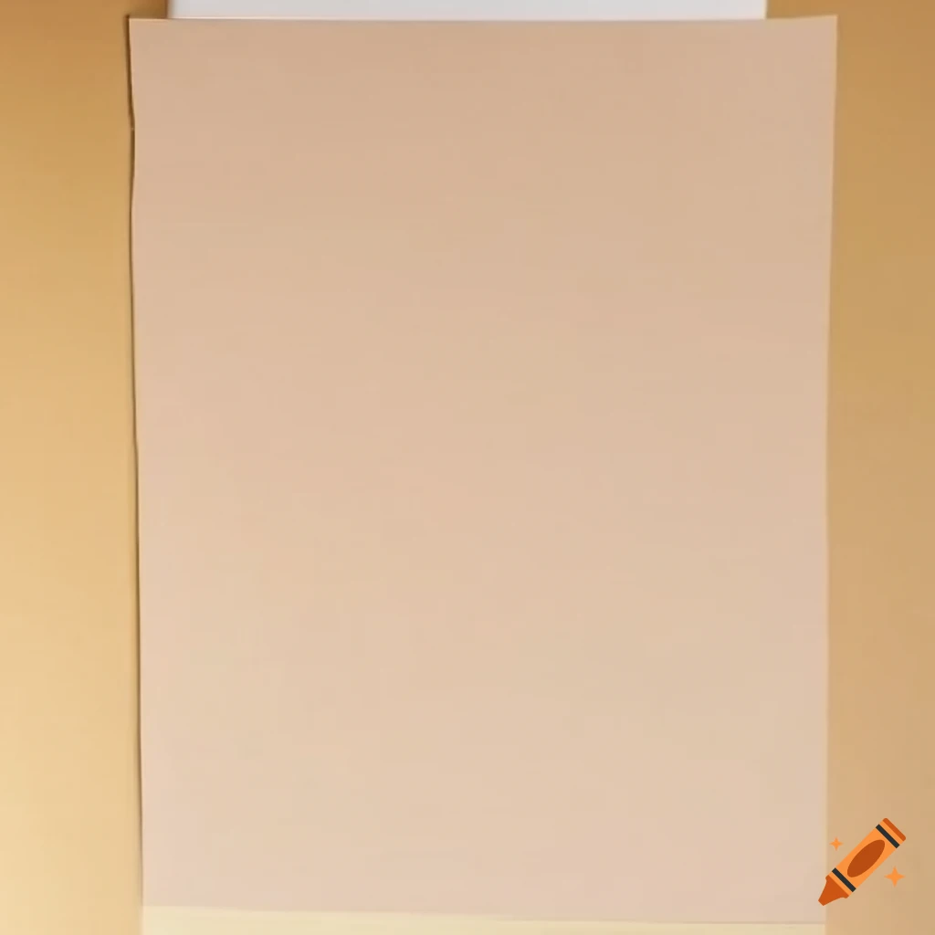 A blank sheet of paper on Craiyon