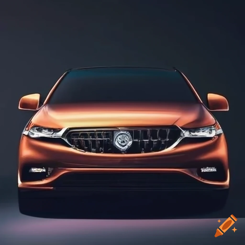 A sedan with air flowing chambers and air flowing through chambers ...