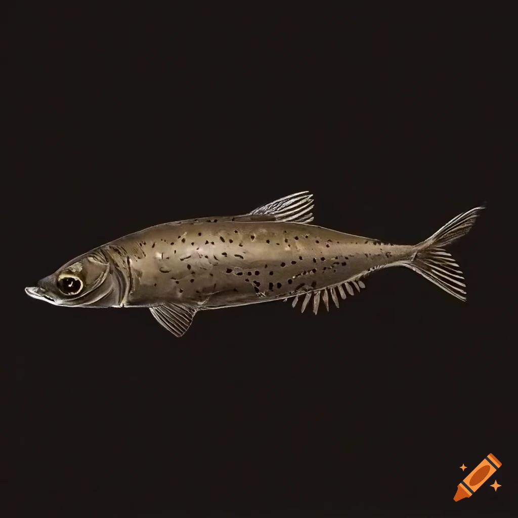 Realistic speculative evolution taxonomic drawing of alien catfish ...