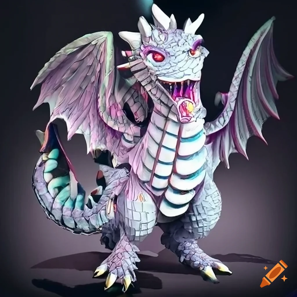 The candy dragon is a mythical creature made entirely of various ...