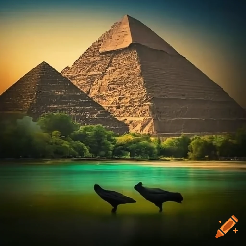 Seven thousand years ago pharos in Egypt while building temples in huge ...