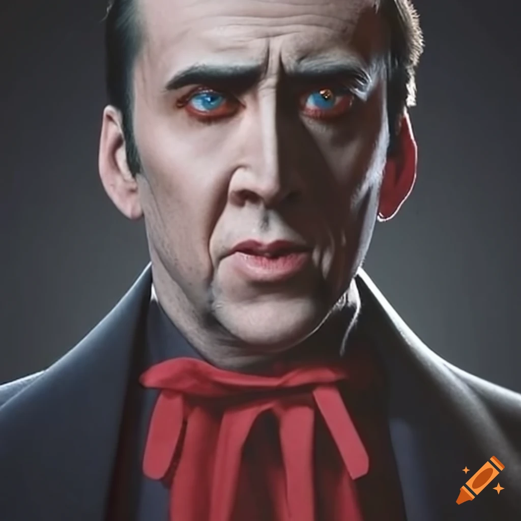 Nicholas cage as dracula
