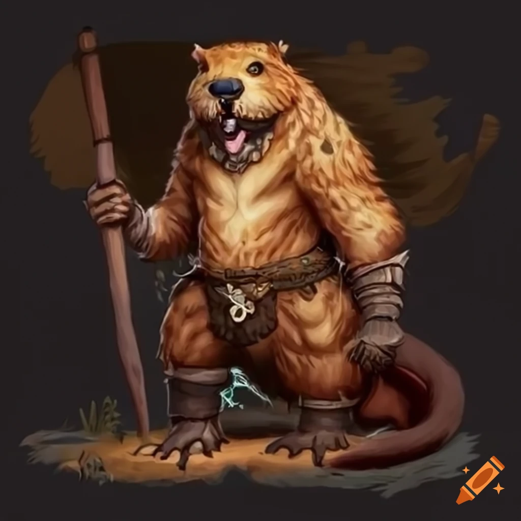 Dnd barbarian beaver