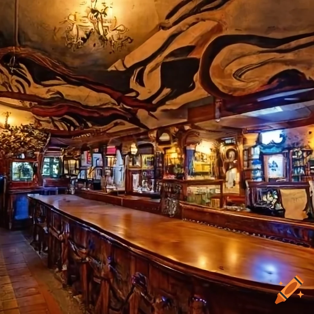 The siren's call, the largest and most renowned tavern in port puerto ...