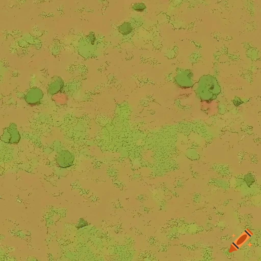 A high res tilemap with dirt, grass and sand on Craiyon