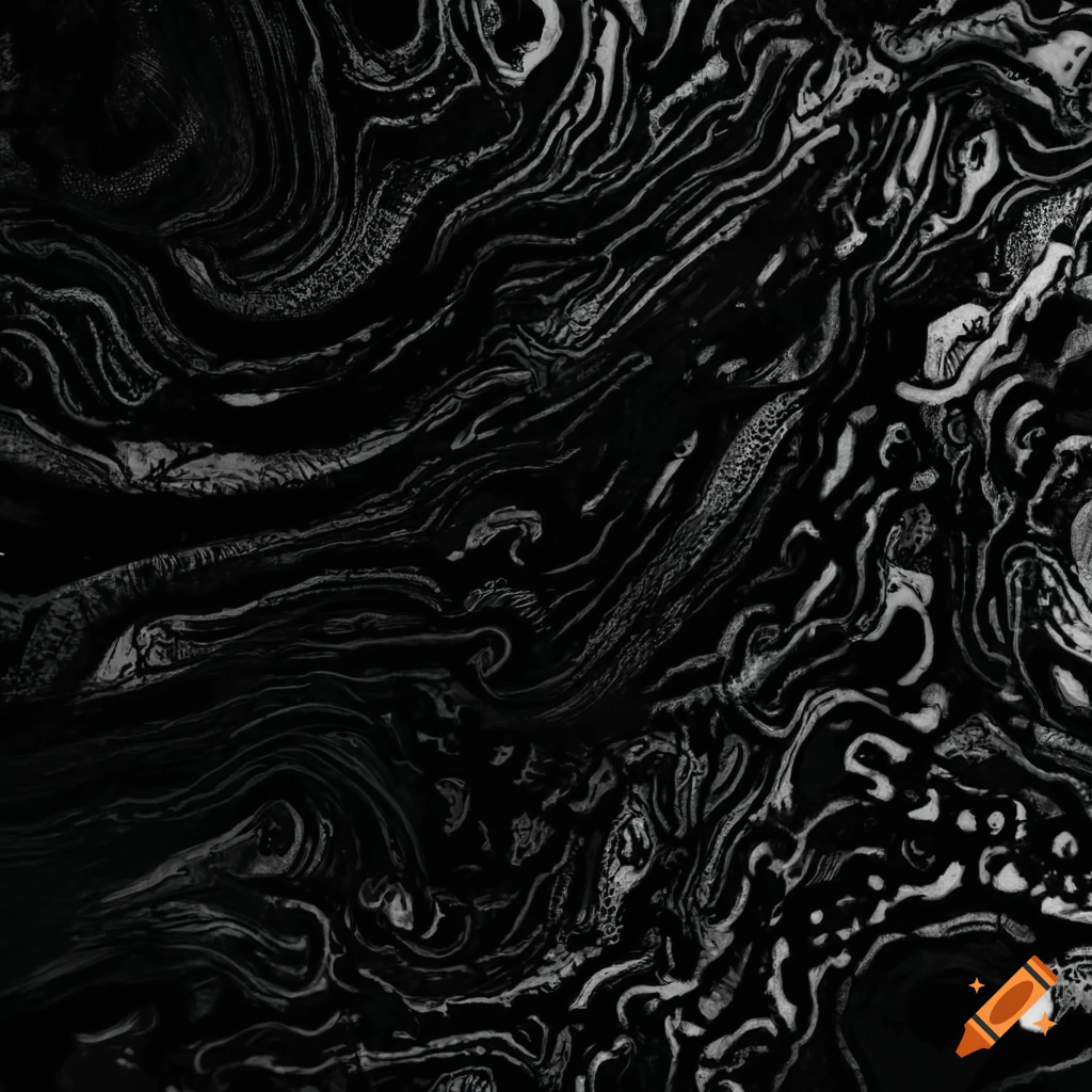 Random black and white ink pattern rough static, 1024x546