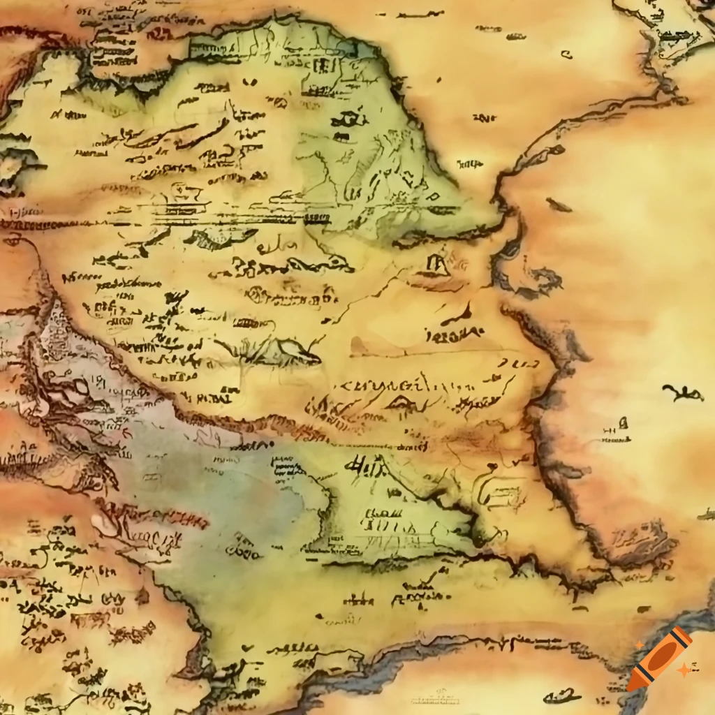 Map by tolkien
