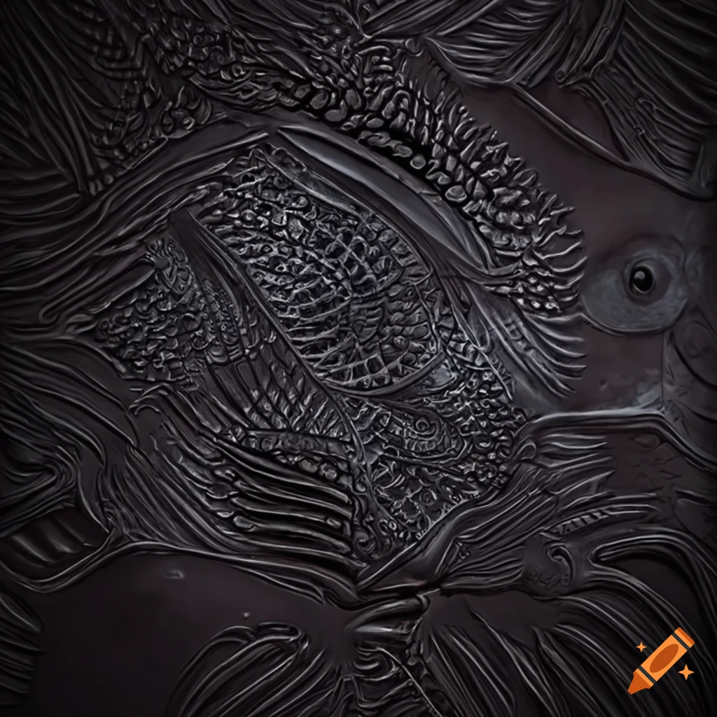 Gothic metal texture design