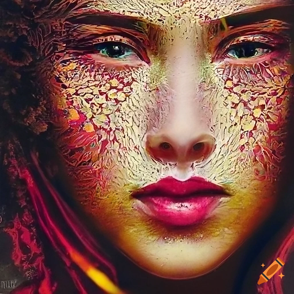 INTRICATE YOUNG FEMALE fashion portrait by Pierre et Gilles, At the ...