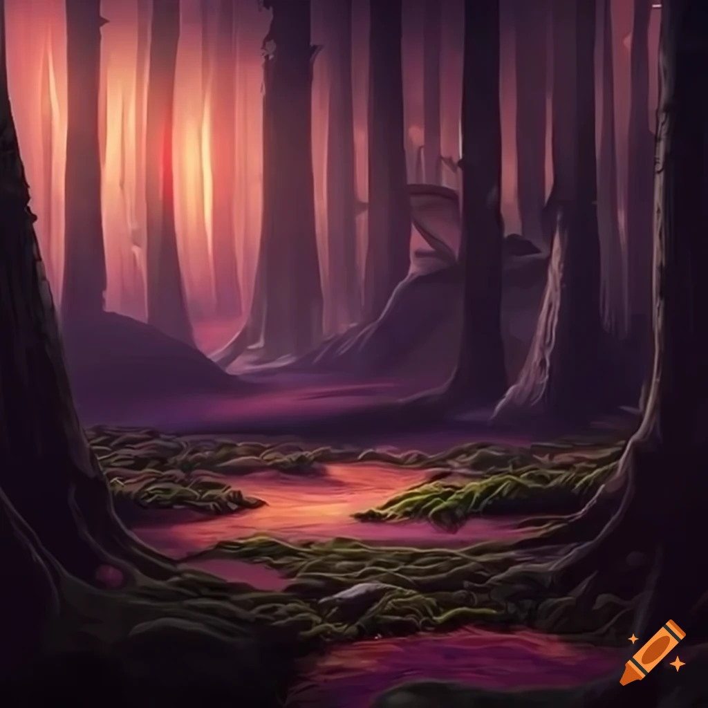 Fantasy chill forest