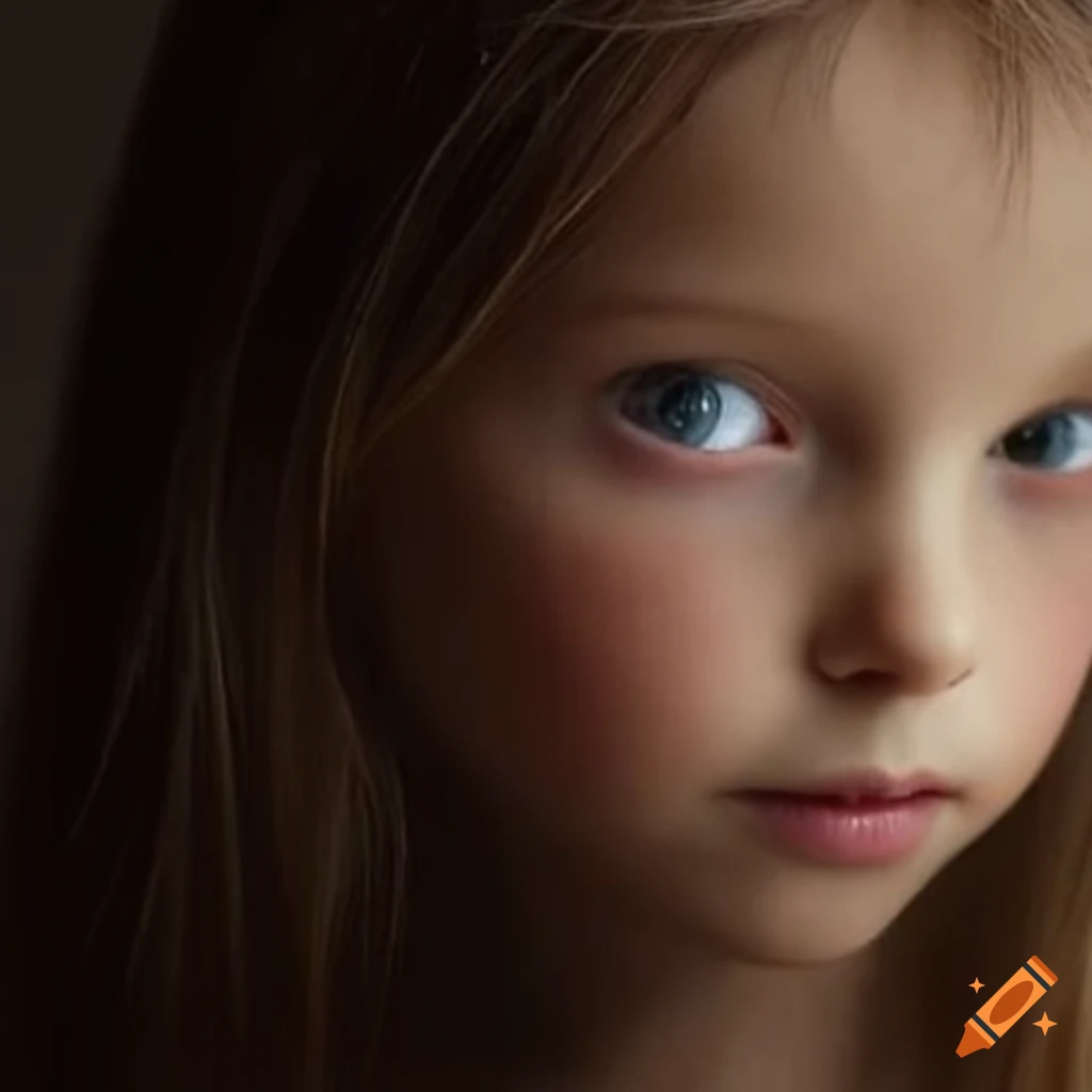 Perfect child girl on Craiyon