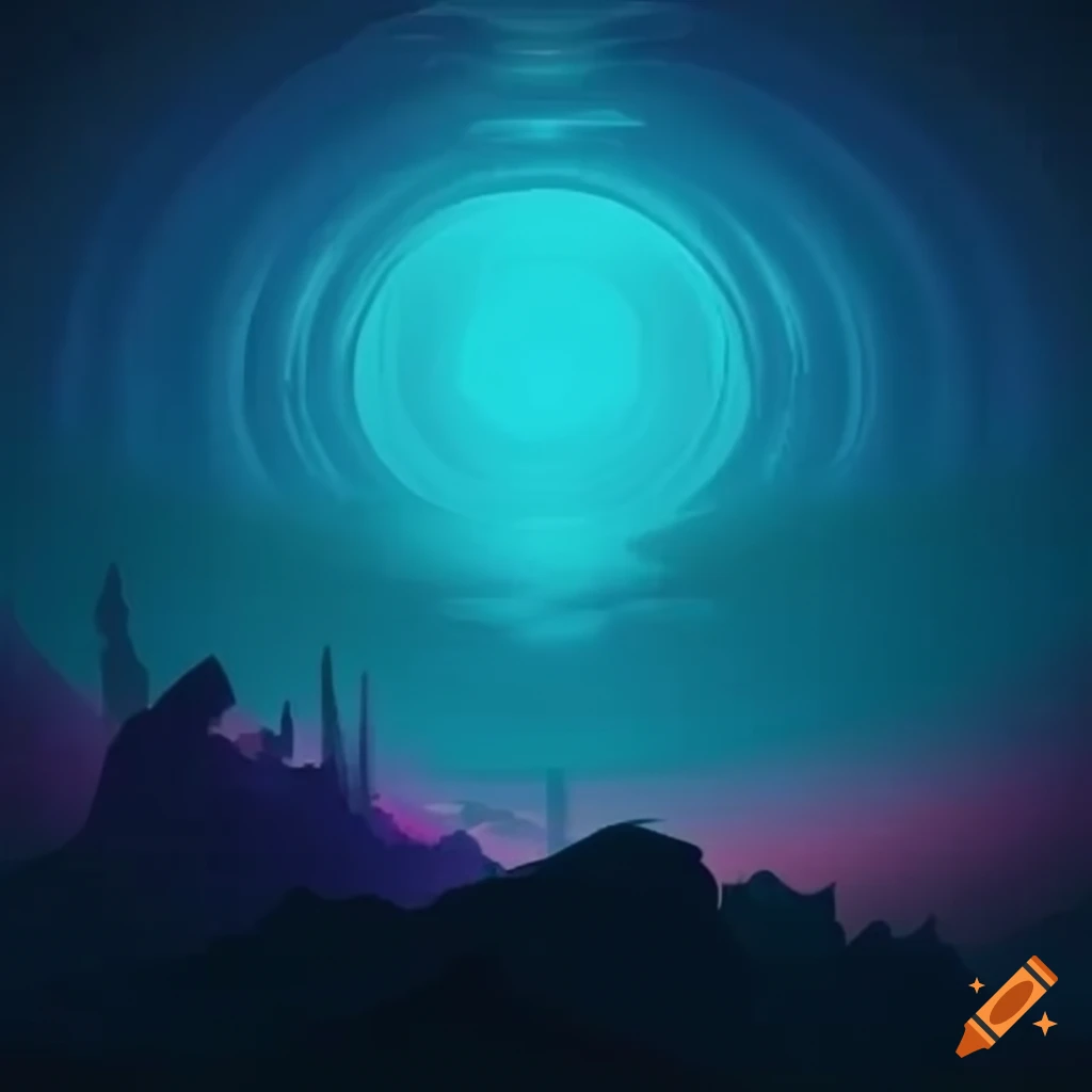 Parallax background on Craiyon