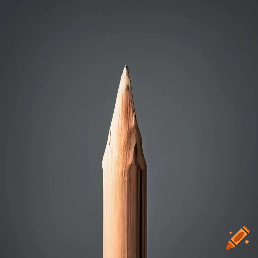 Organic pencil with polestar brand printed on the side