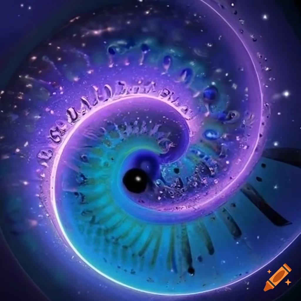 A clock that points to the numbers, while they fade and the numbers are ...