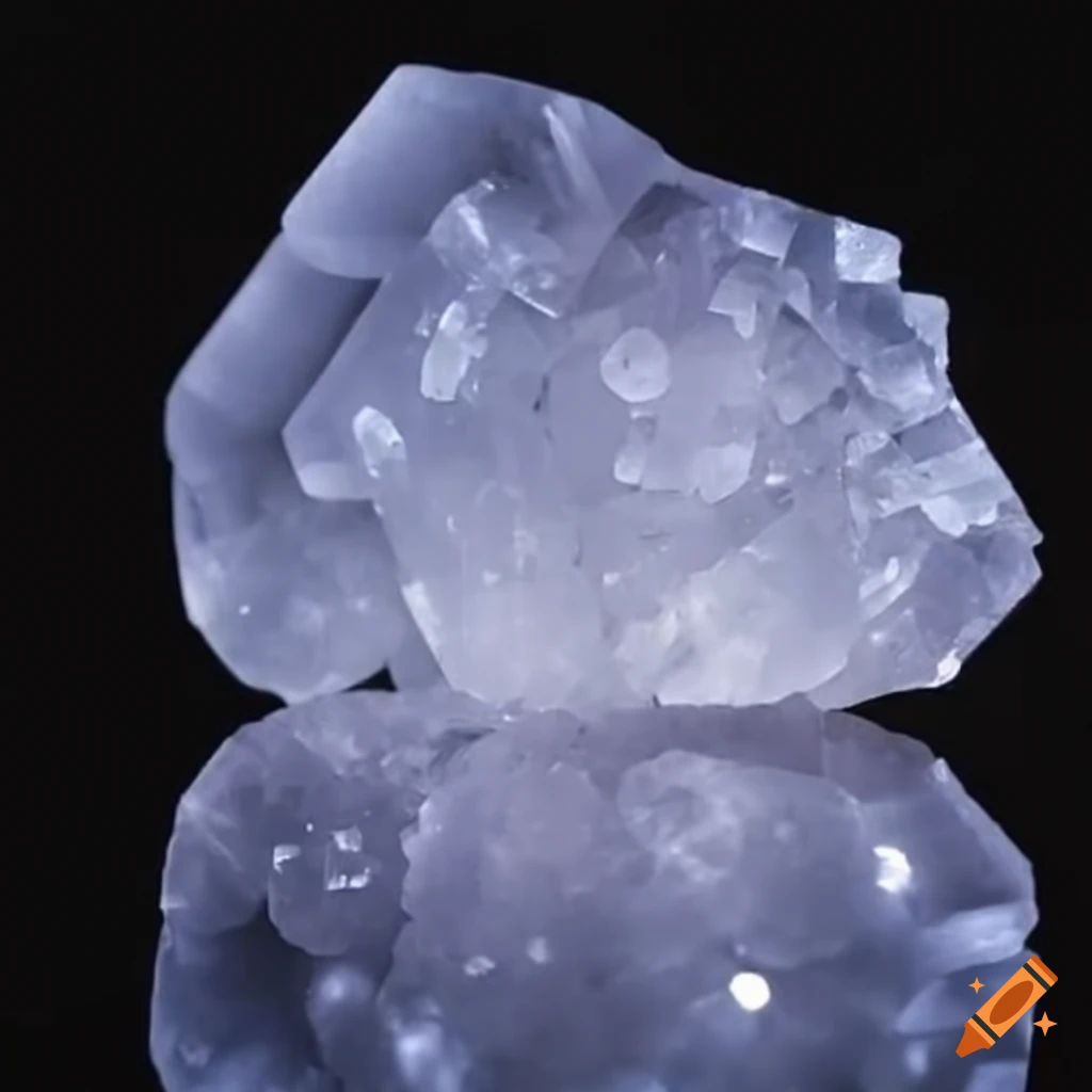 Salt crystal on Craiyon