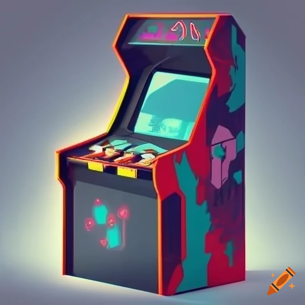 Design for arcade machine