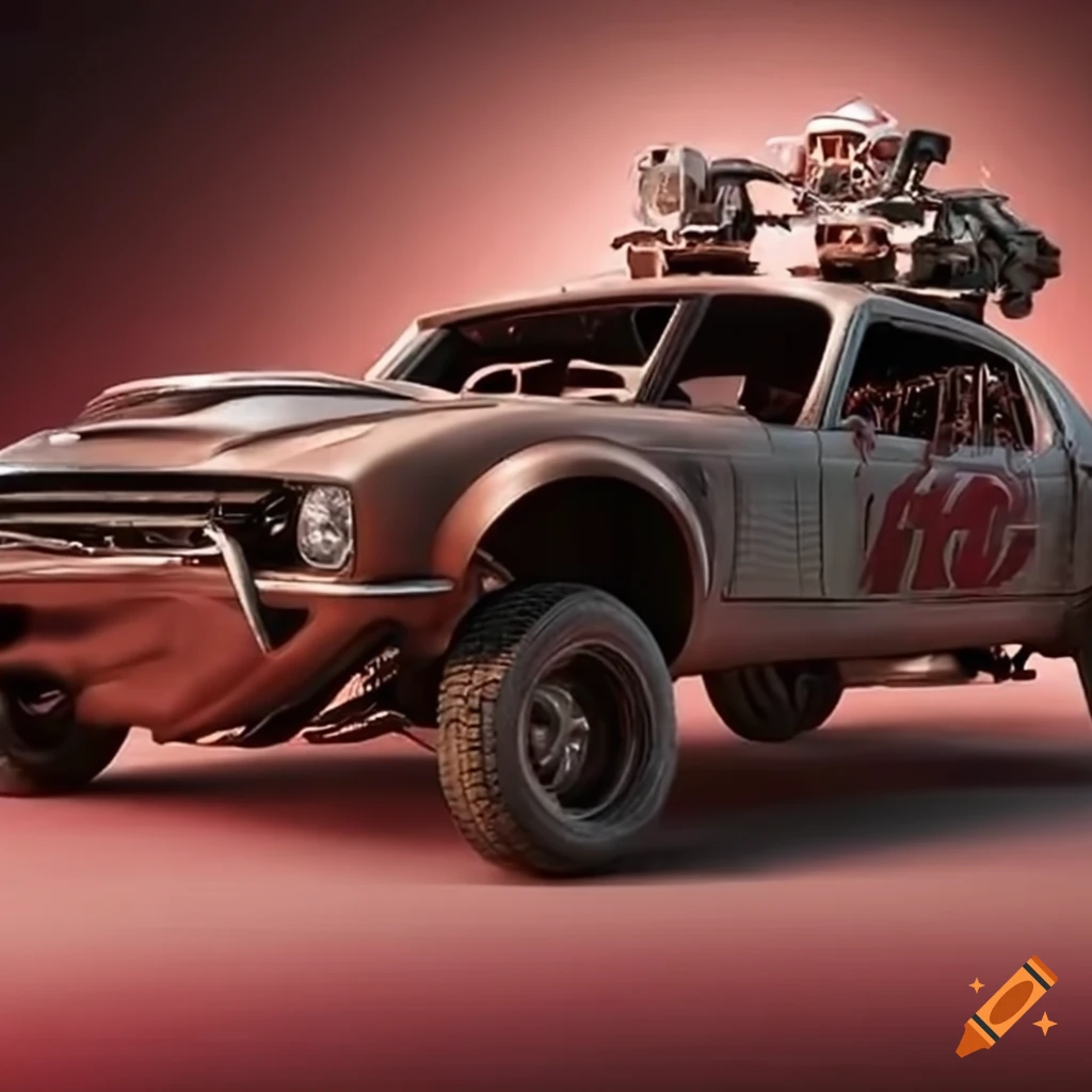 Mad max car university of alabama crimson tide