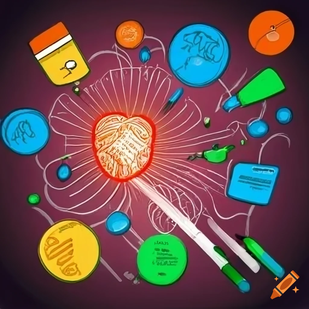 A graphical illustration of market differentiation on Craiyon