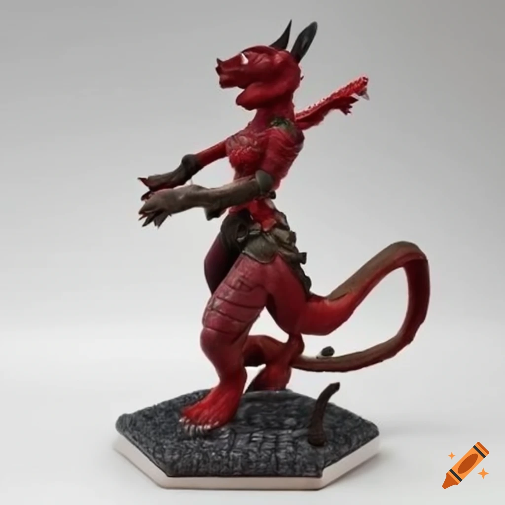 Female kobold, beautiful, high detail on Craiyon