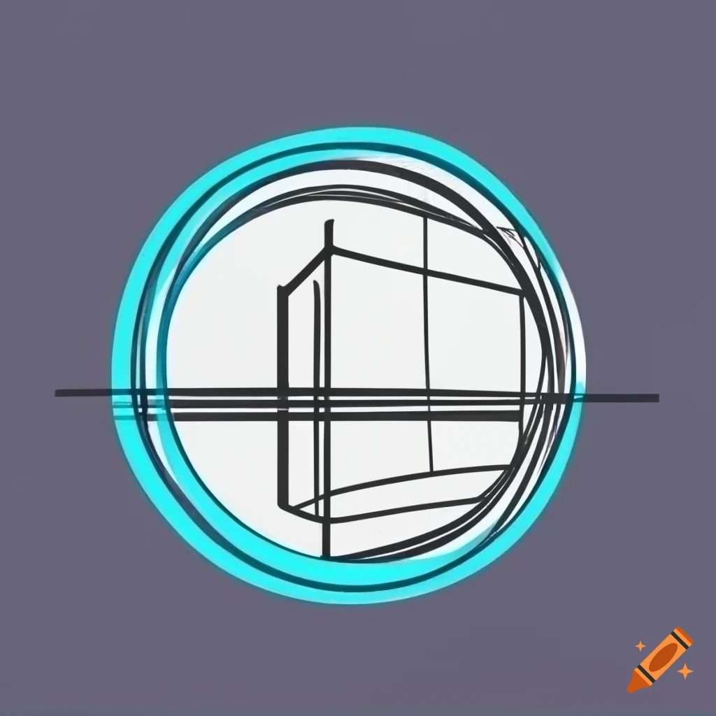 Logo with continuous lines and minimalist for an architectural study ...