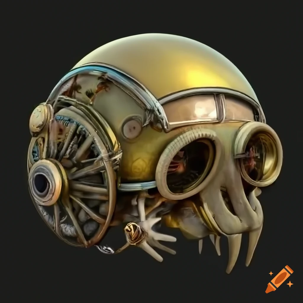 8k, hyper realism, hyper realistic, 3d, steampunk yellow vw beetle as a ...