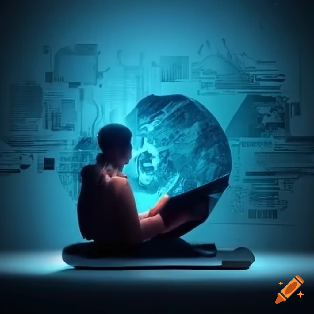 Digital education on Craiyon